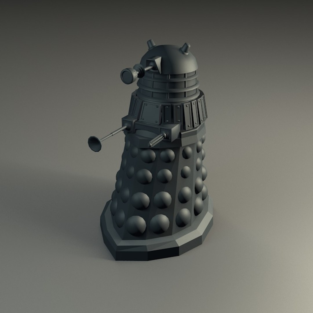 3d 3ds Dalek Games