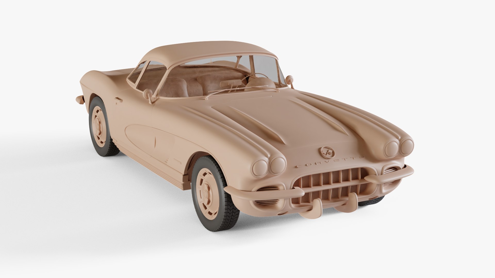 modelo 3d Chevrolet Corvette 1962 - TurboSquid 1703234