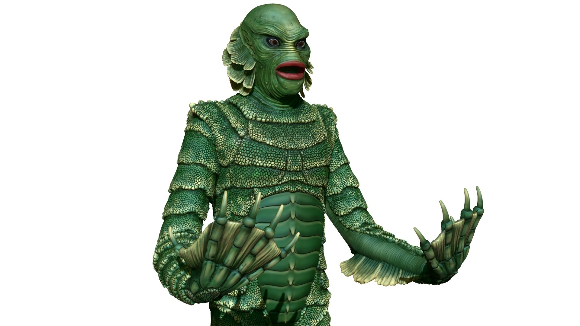 Creature From Black Lagoon 3D Model - TurboSquid 2066342