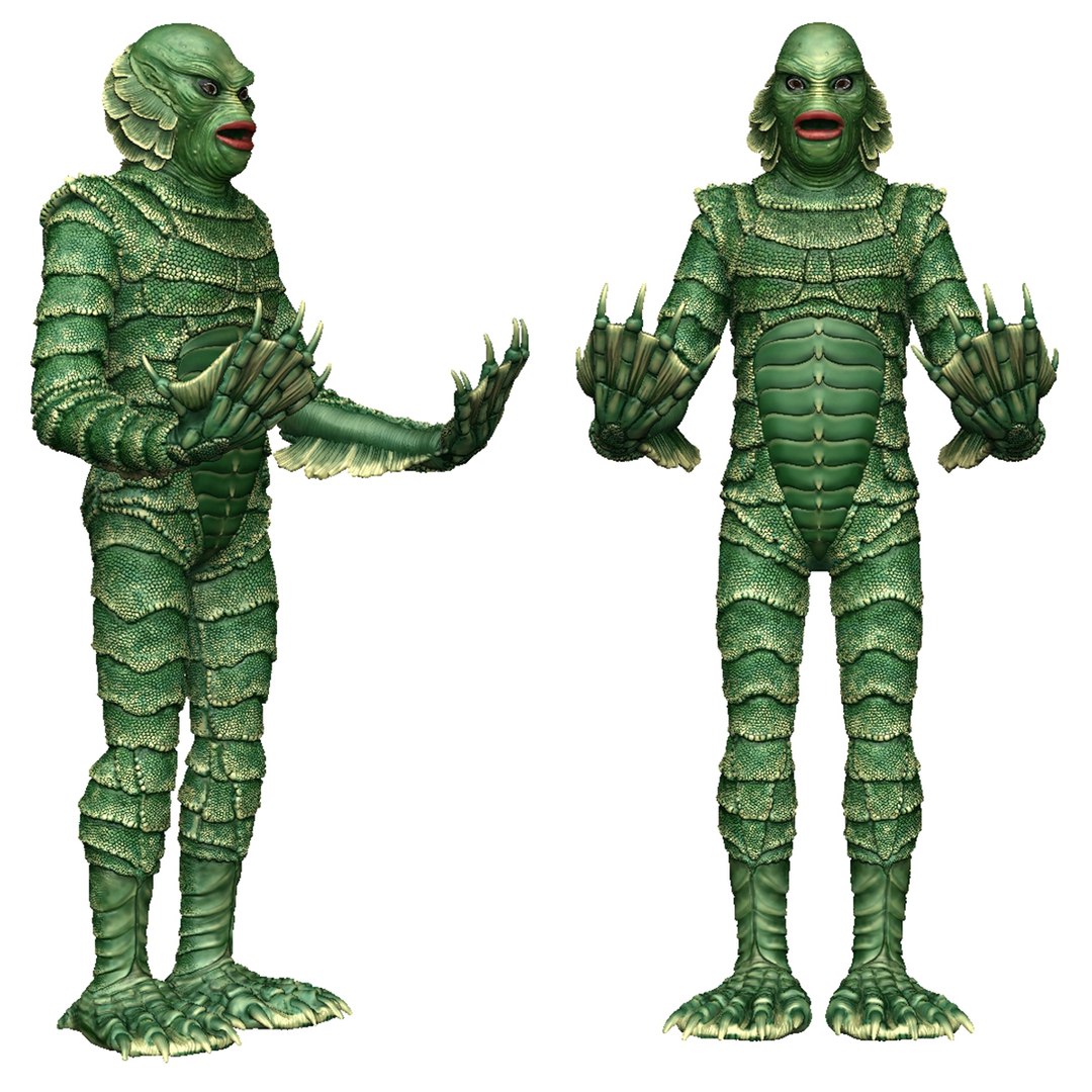 Creature From Black Lagoon 3D Model - TurboSquid 2066342