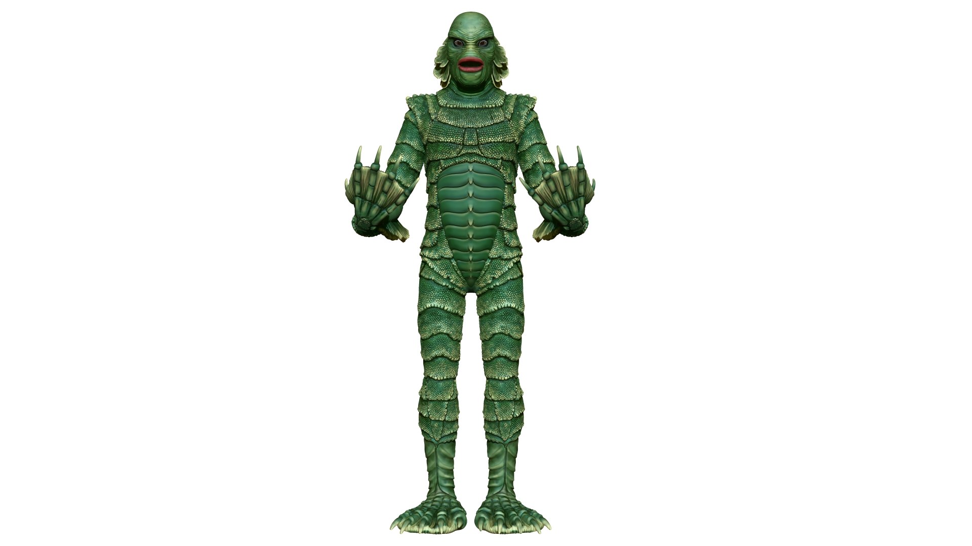 Creature From Black Lagoon 3D Model - TurboSquid 2066342