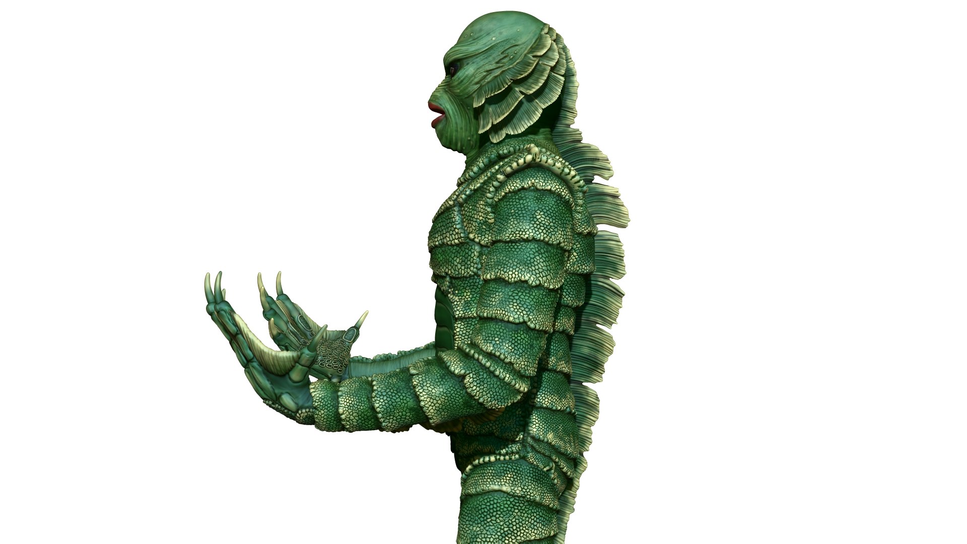 Creature From Black Lagoon 3D Model - TurboSquid 2066342