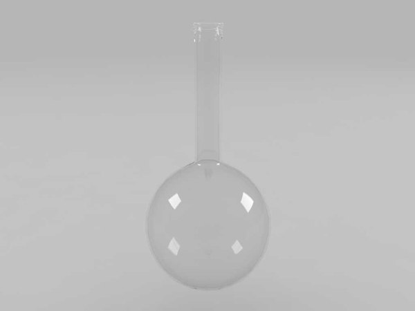 flask 3d model