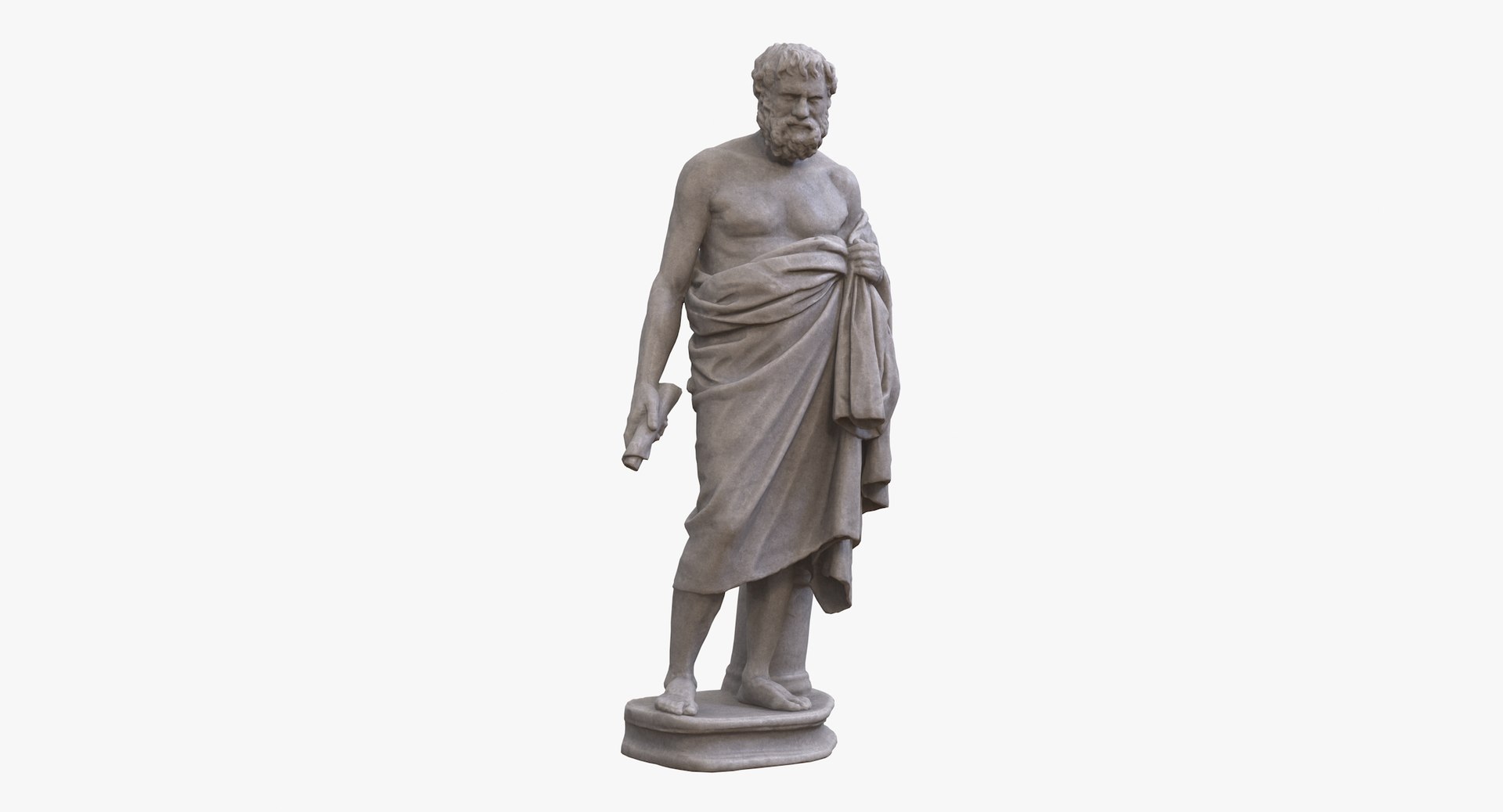 Philosopher Statue Collection 1 3D Model - TurboSquid 2046841