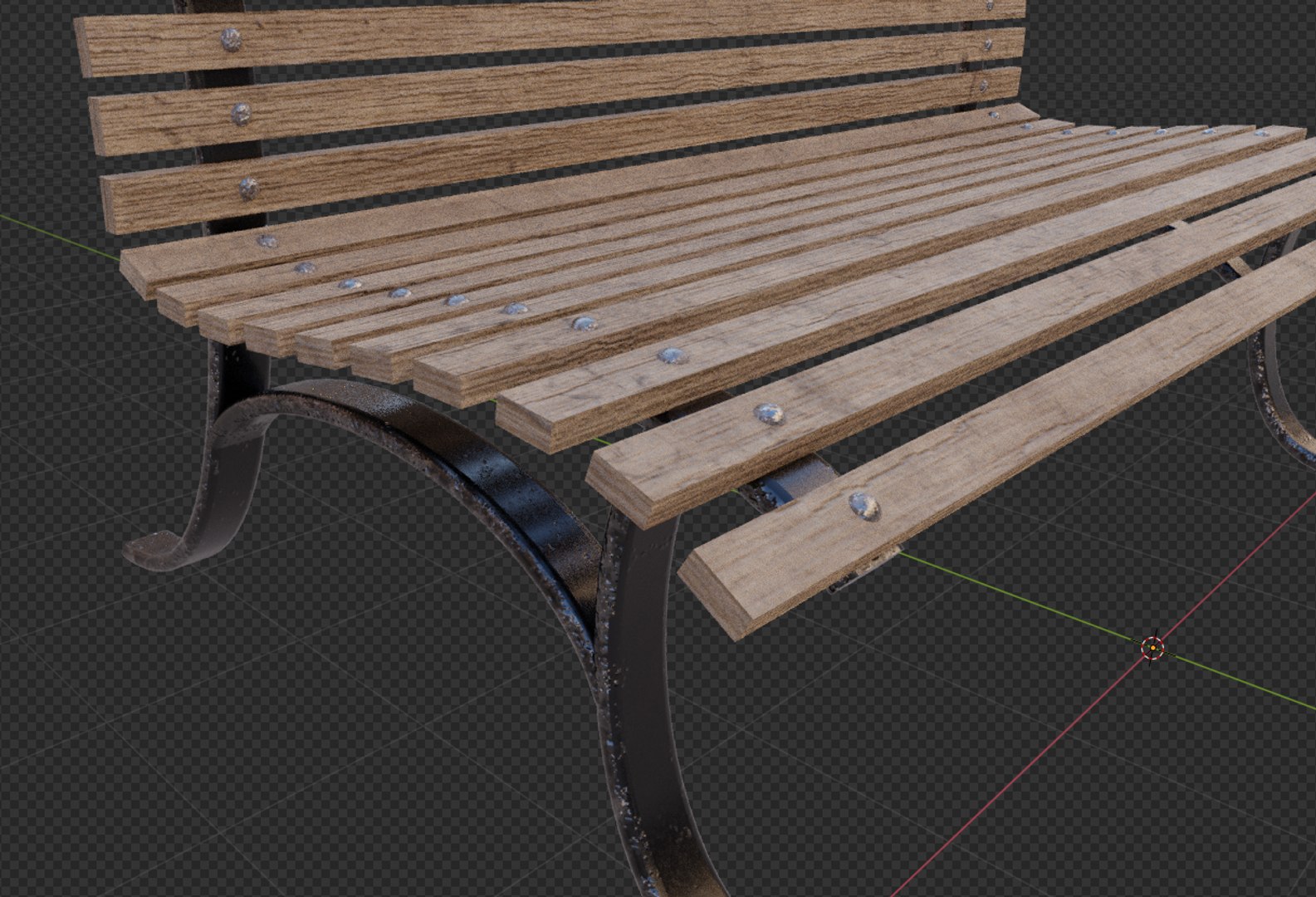 3D Model Street Bench - TurboSquid 1558295