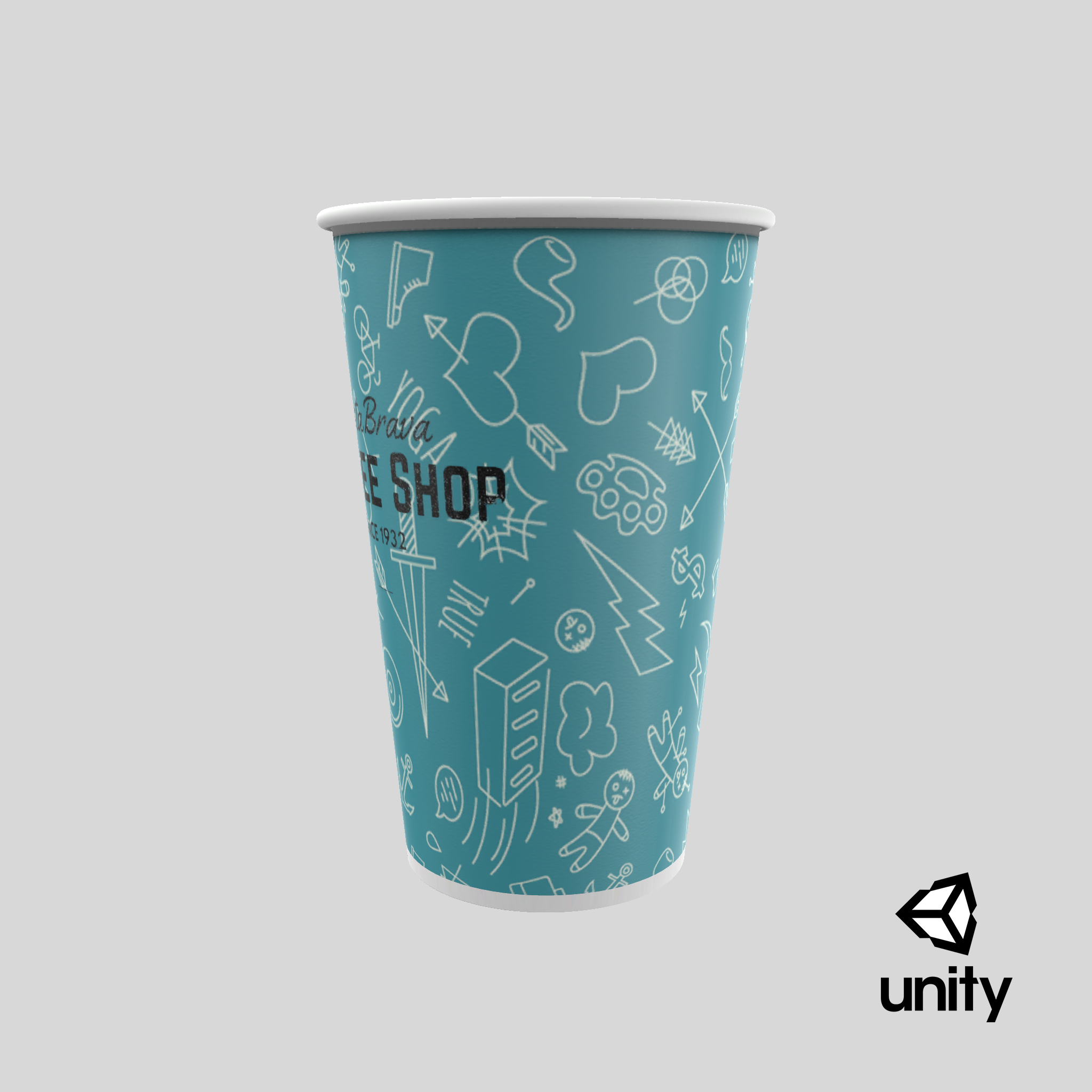 3D coffee cup - TurboSquid 1446982