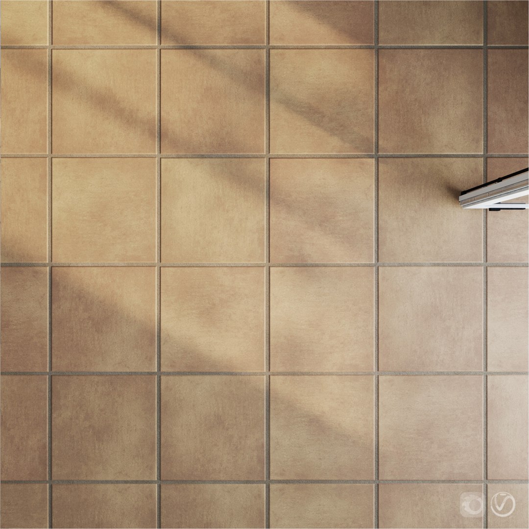 Ceramic Tile Set 06 - Natural Terracotta 3D Model - TurboSquid 2398515