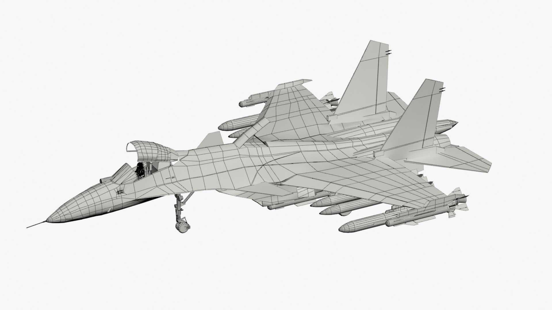 Chinese J15 Flying Shark Fighter Jet 3D Model - TurboSquid 1974285