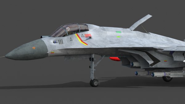 chinese j15 flying shark fighter jet 3D 모델 - TurboSquid 1974285