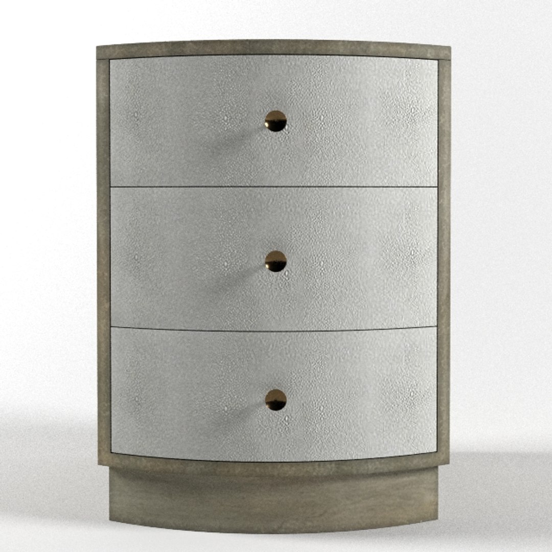 3d Finn Night Stand Model