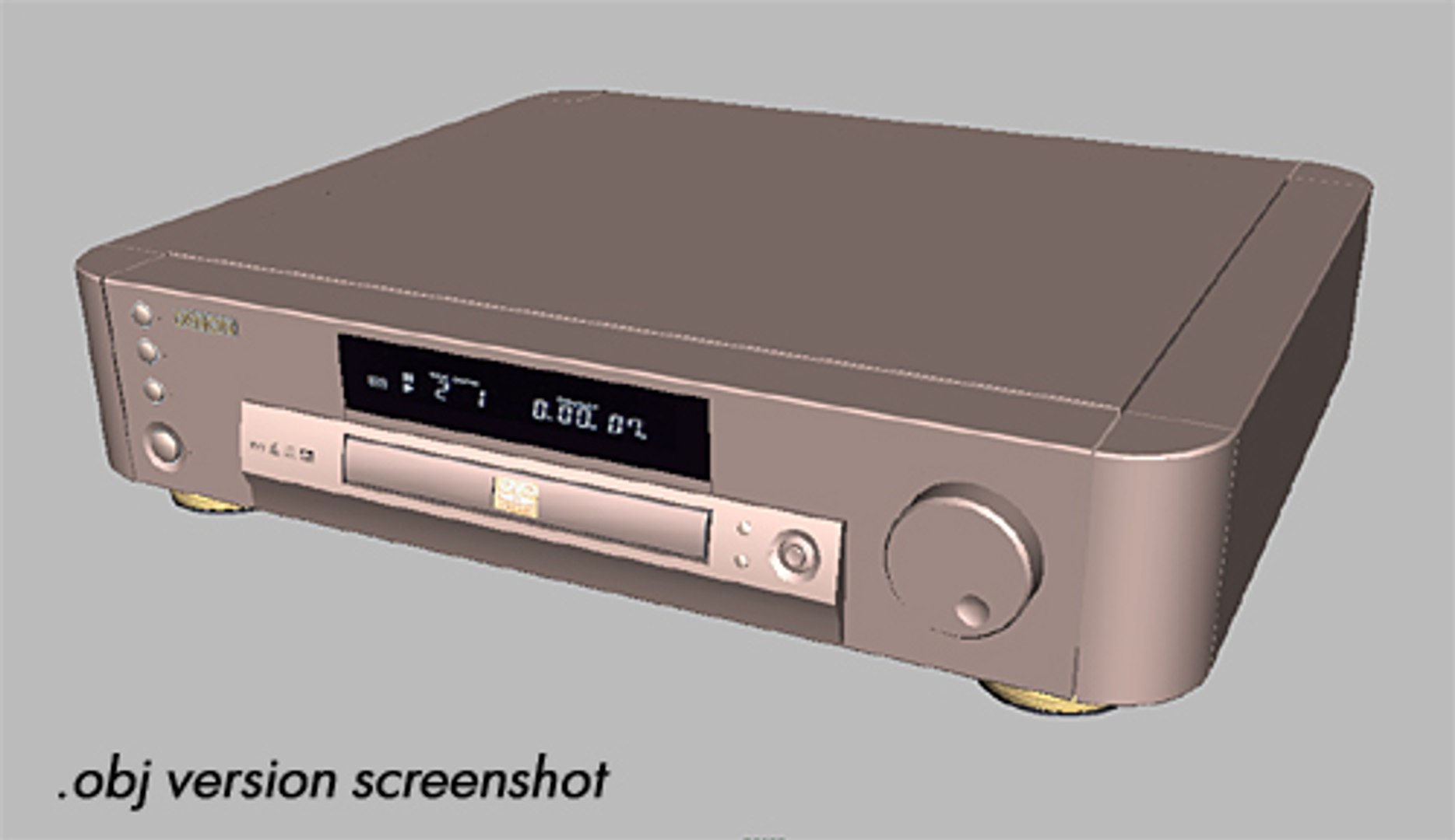 3d dvd player model