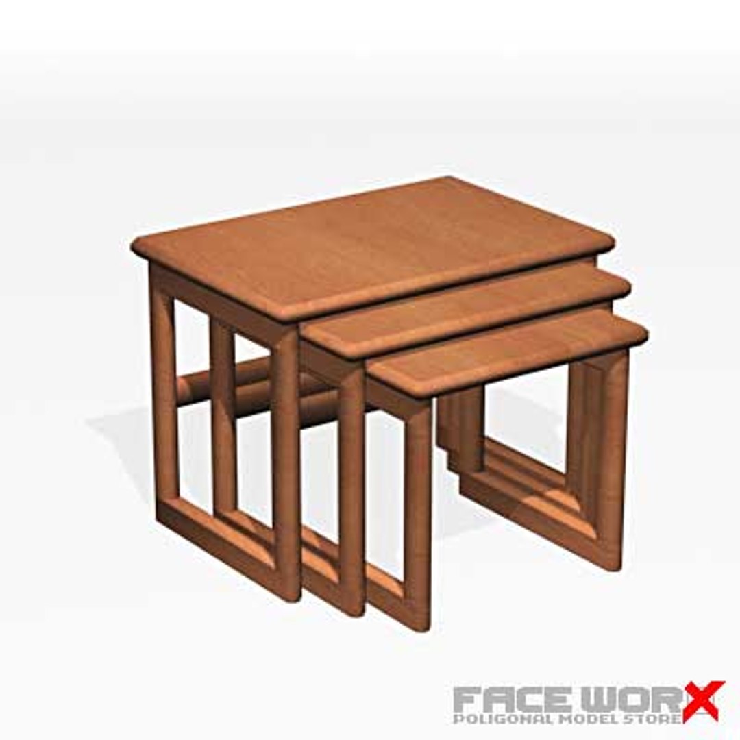 3d Table Nesting