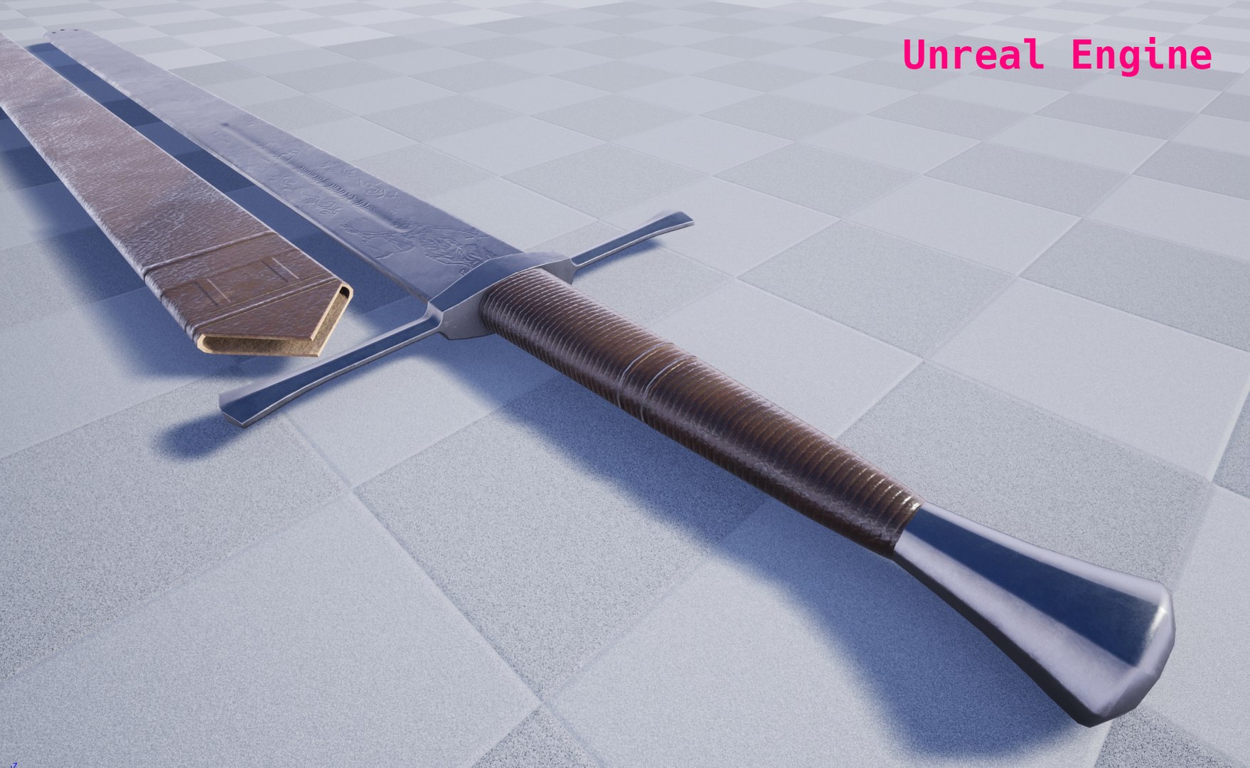 Historically Executioner Sword 3D Model - TurboSquid 1425132