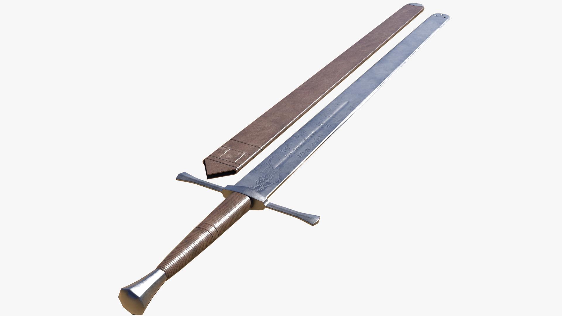 Historically executioner sword 3D model - TurboSquid 1425132