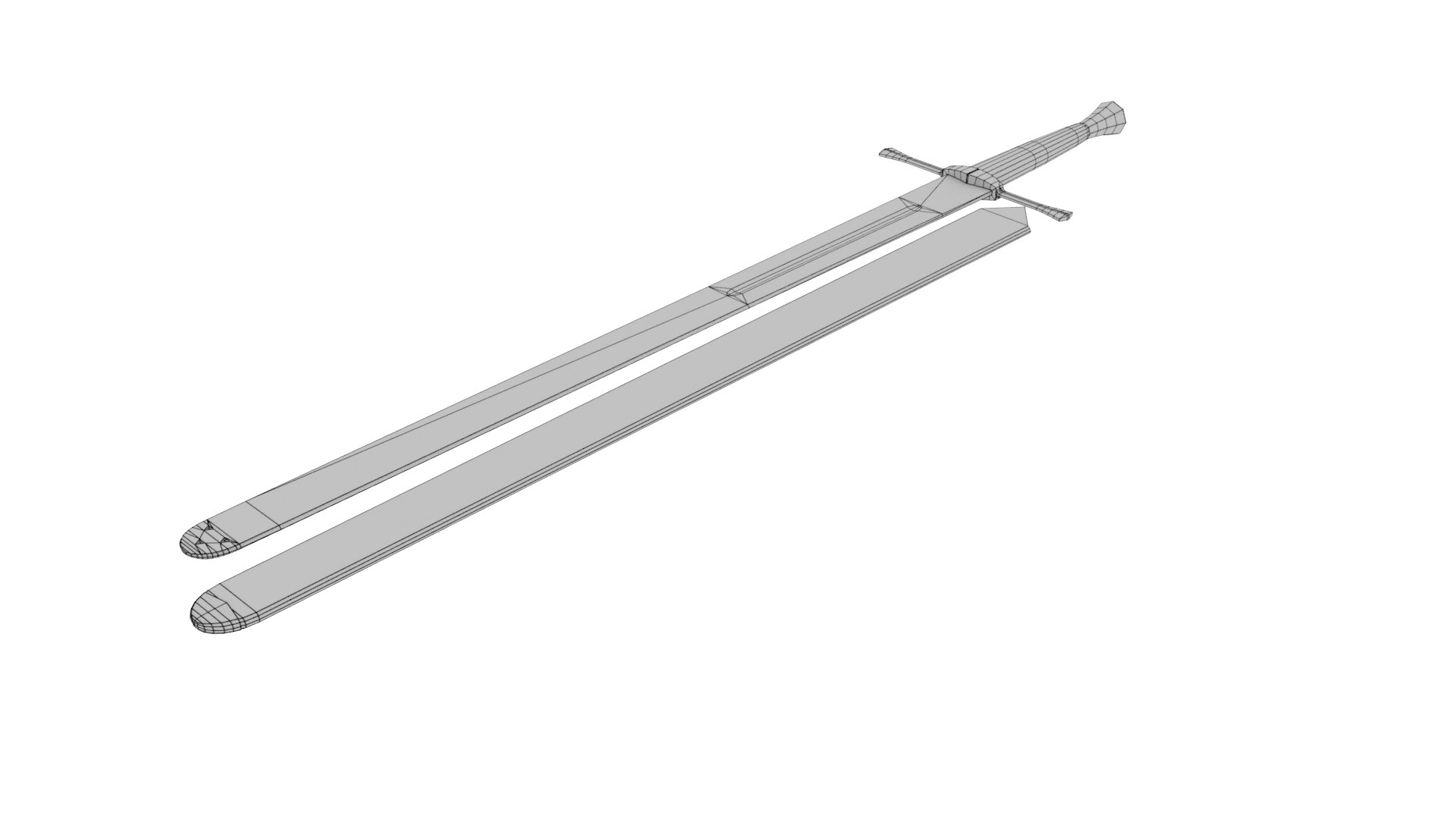 Historically Executioner Sword 3D Model - TurboSquid 1425132
