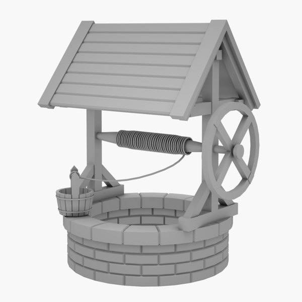 3D Well 01 - TurboSquid 1871374