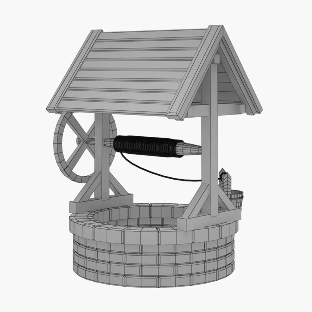 3D Well 01 - TurboSquid 1871374