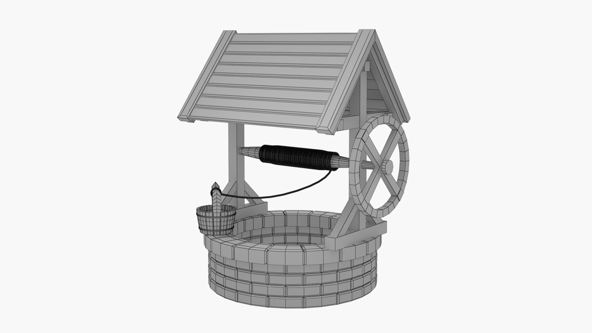 3D Well 01 - TurboSquid 1871374