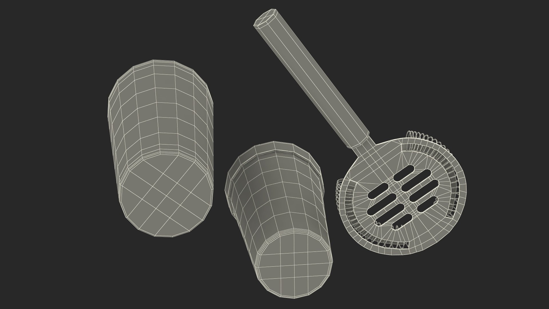 Hand Cocktail Shaker Copper 3D Model - TurboSquid 2120518