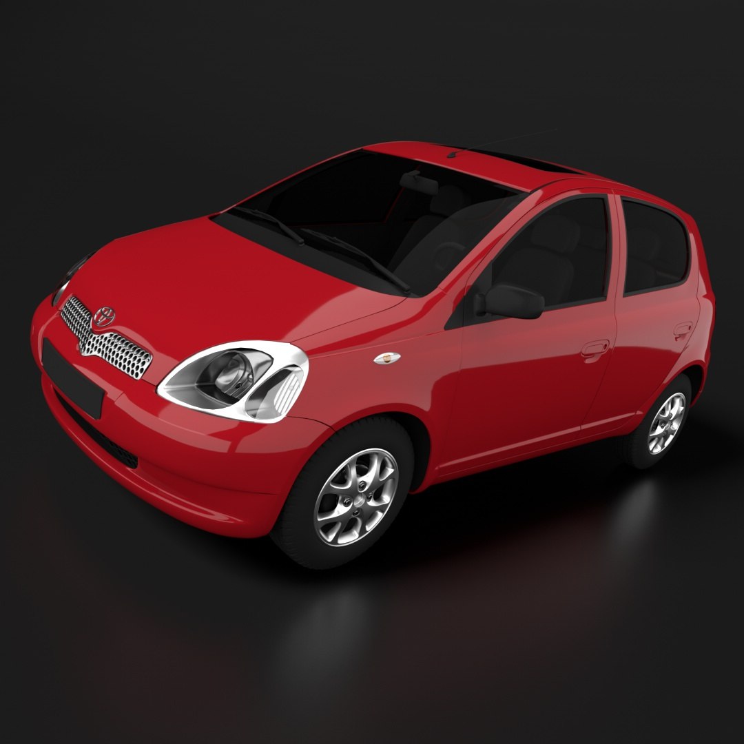 Toyota Yaris 3D Model - TurboSquid 2382802