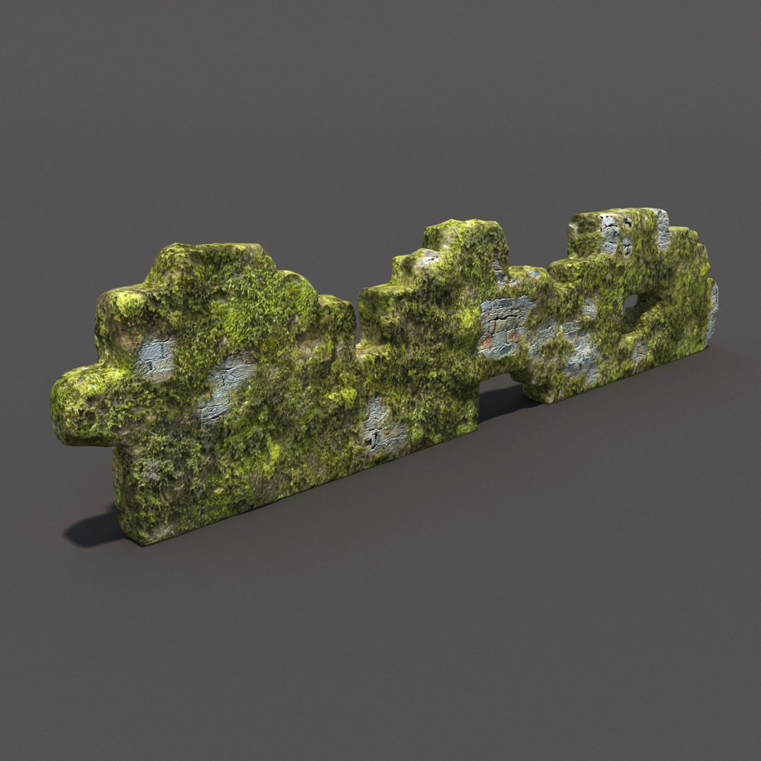 3ds Max English Castle Ruin