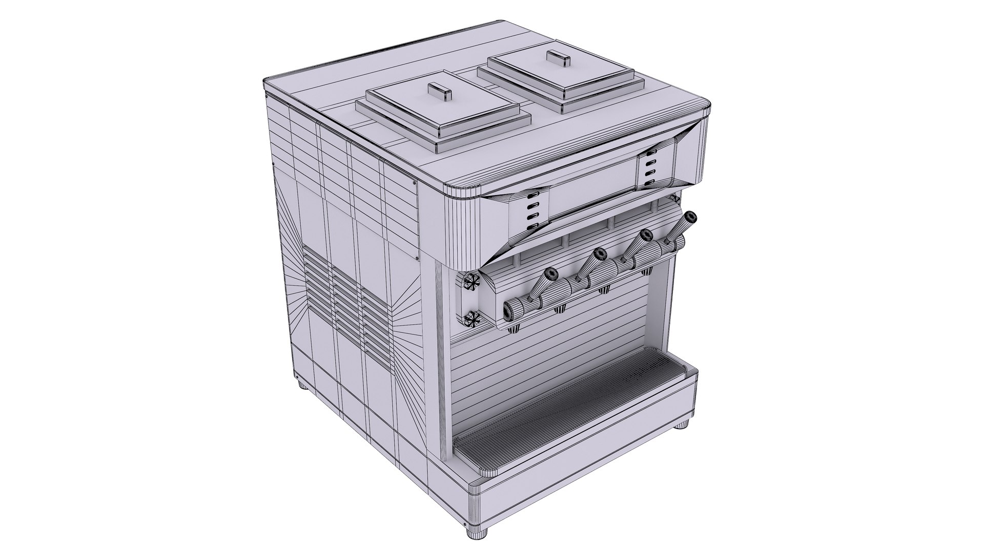 Ice Cream Machine 3D Model - TurboSquid 1901280