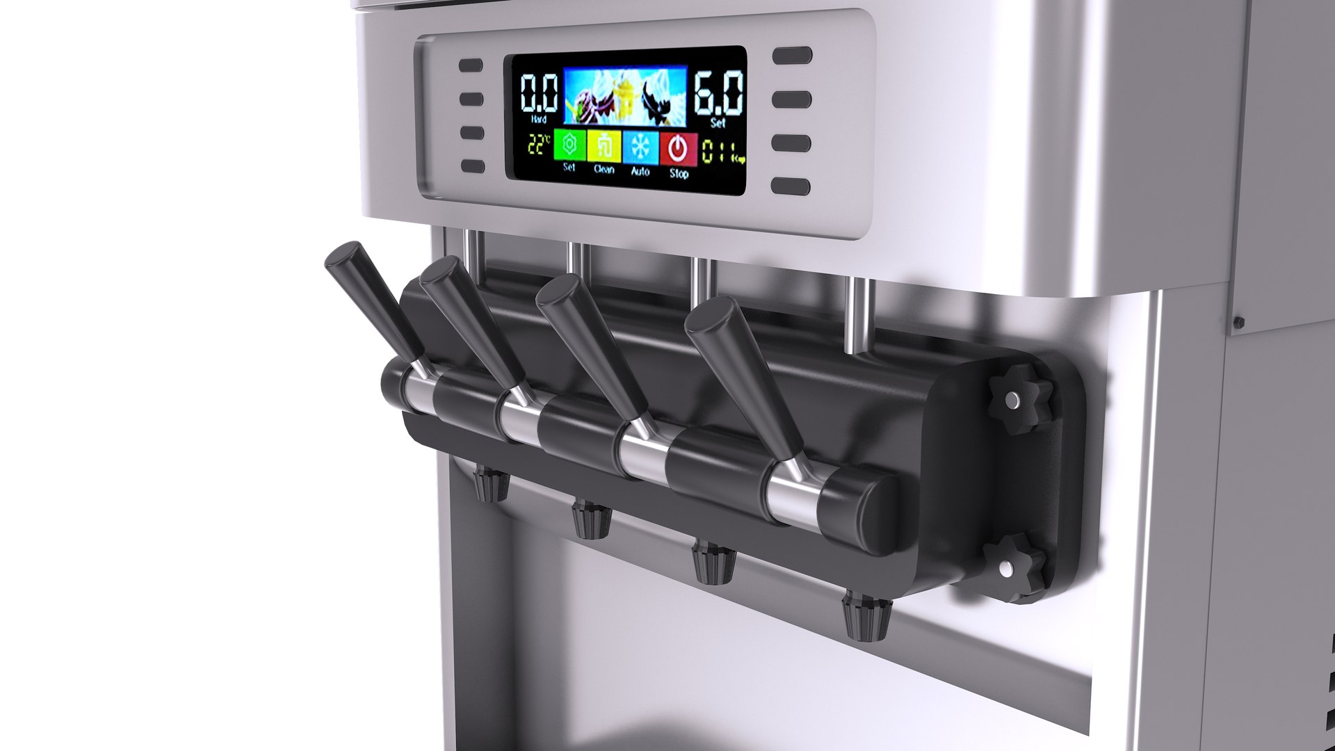 Ice Cream Machine 3D Model - TurboSquid 1901280