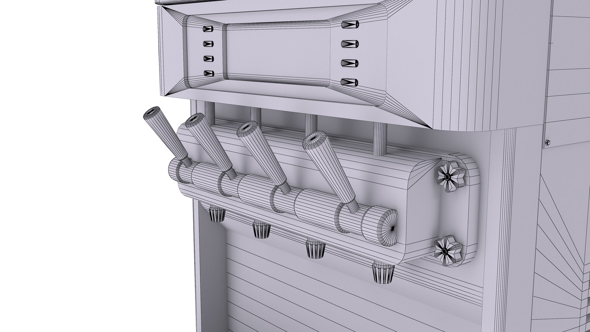 Ice Cream Machine 3D Model - TurboSquid 1901280