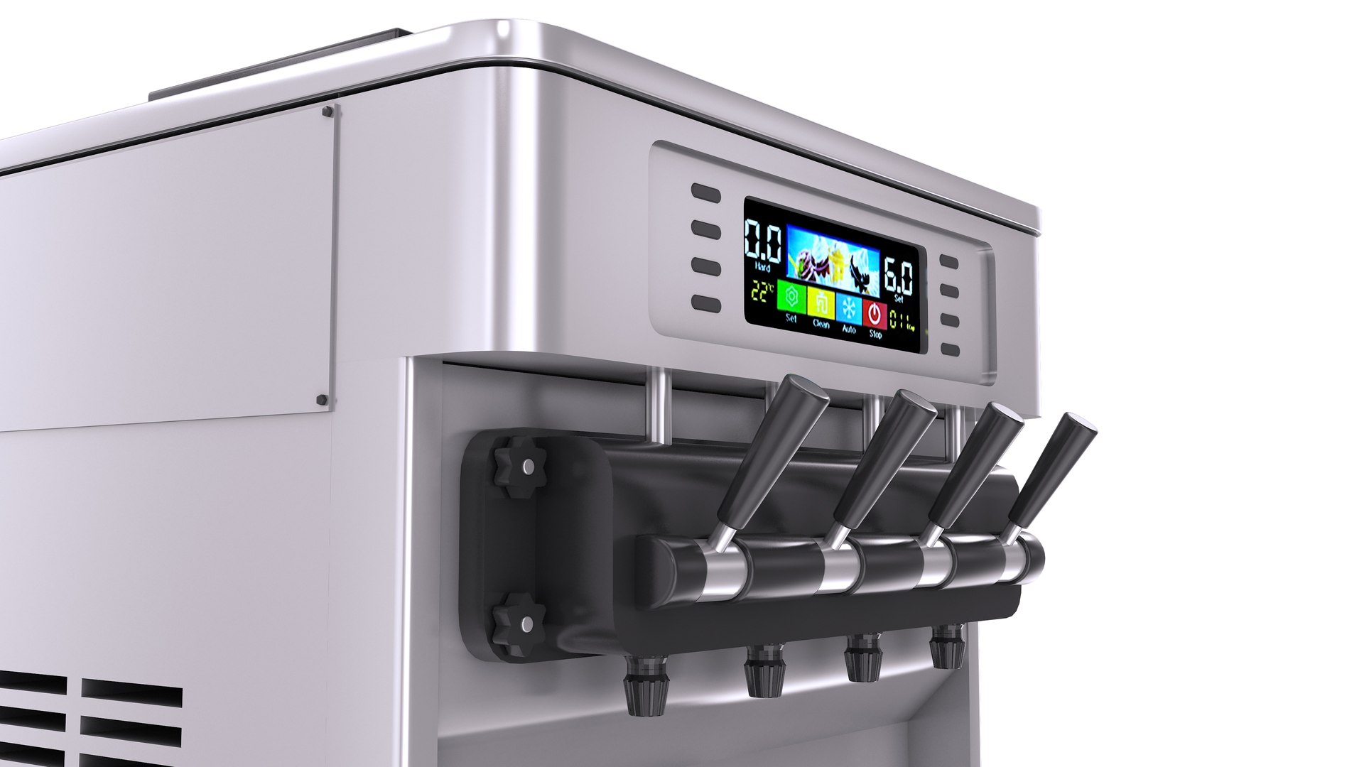 Ice Cream Machine 3D Model - TurboSquid 1901280