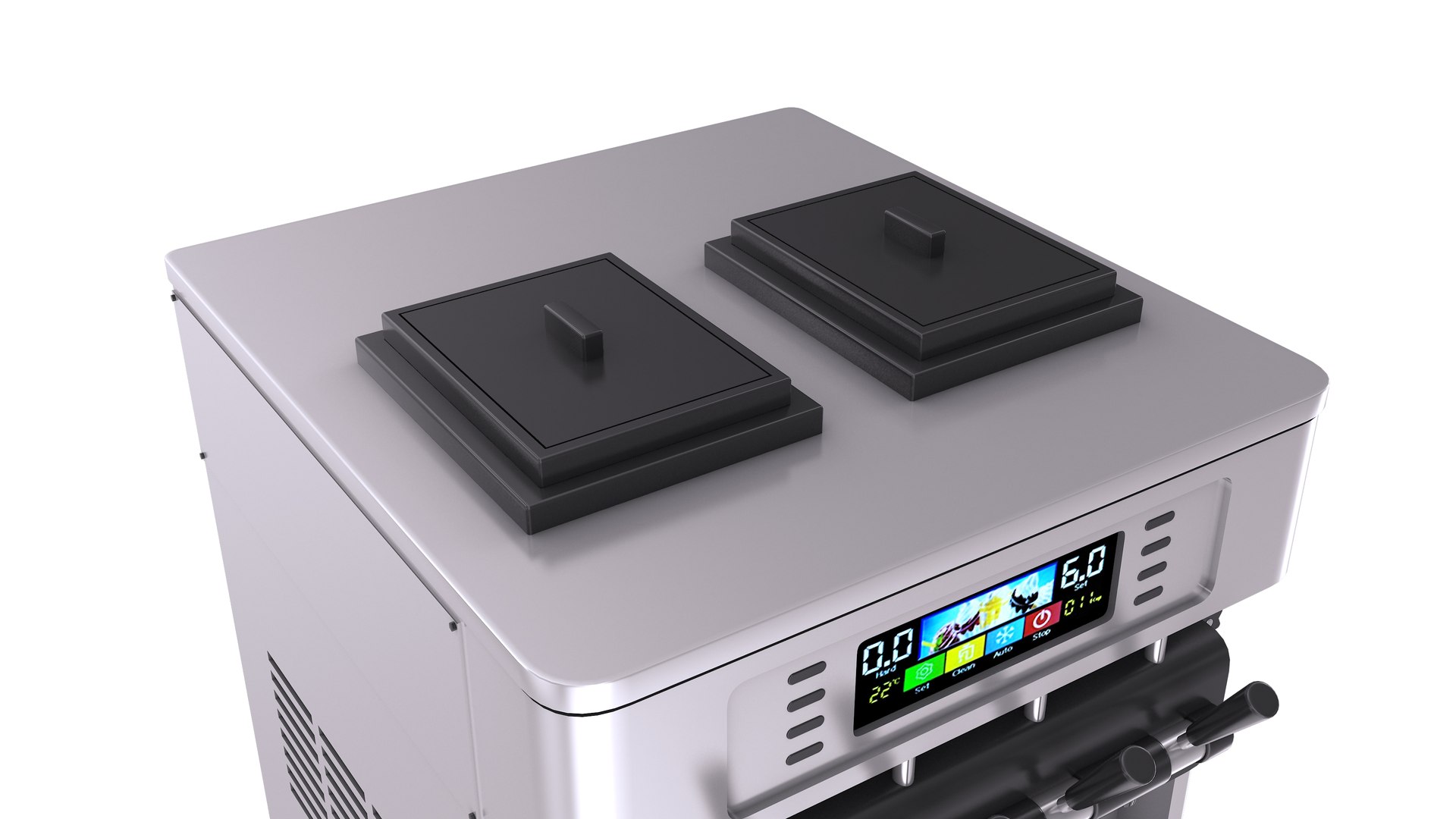 Ice Cream Machine 3D Model - TurboSquid 1901280