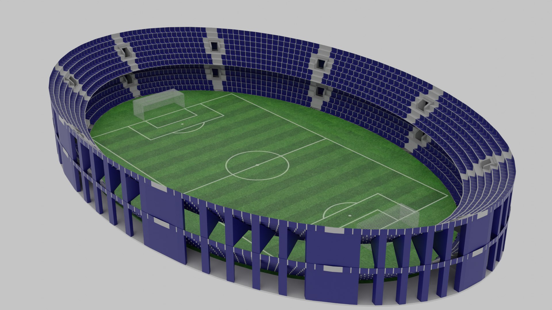 Football Stadium 3D - TurboSquid 2140176