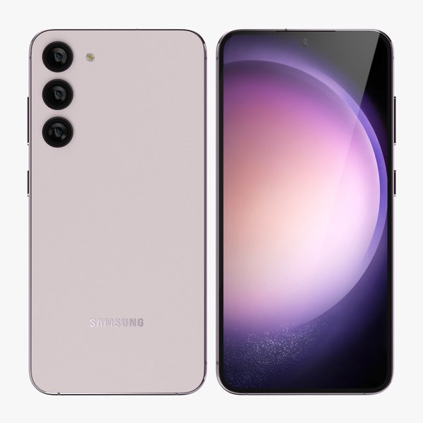3D модель Samsung Galaxy S23 Plus Misty Lilac - TurboSquid 2014851