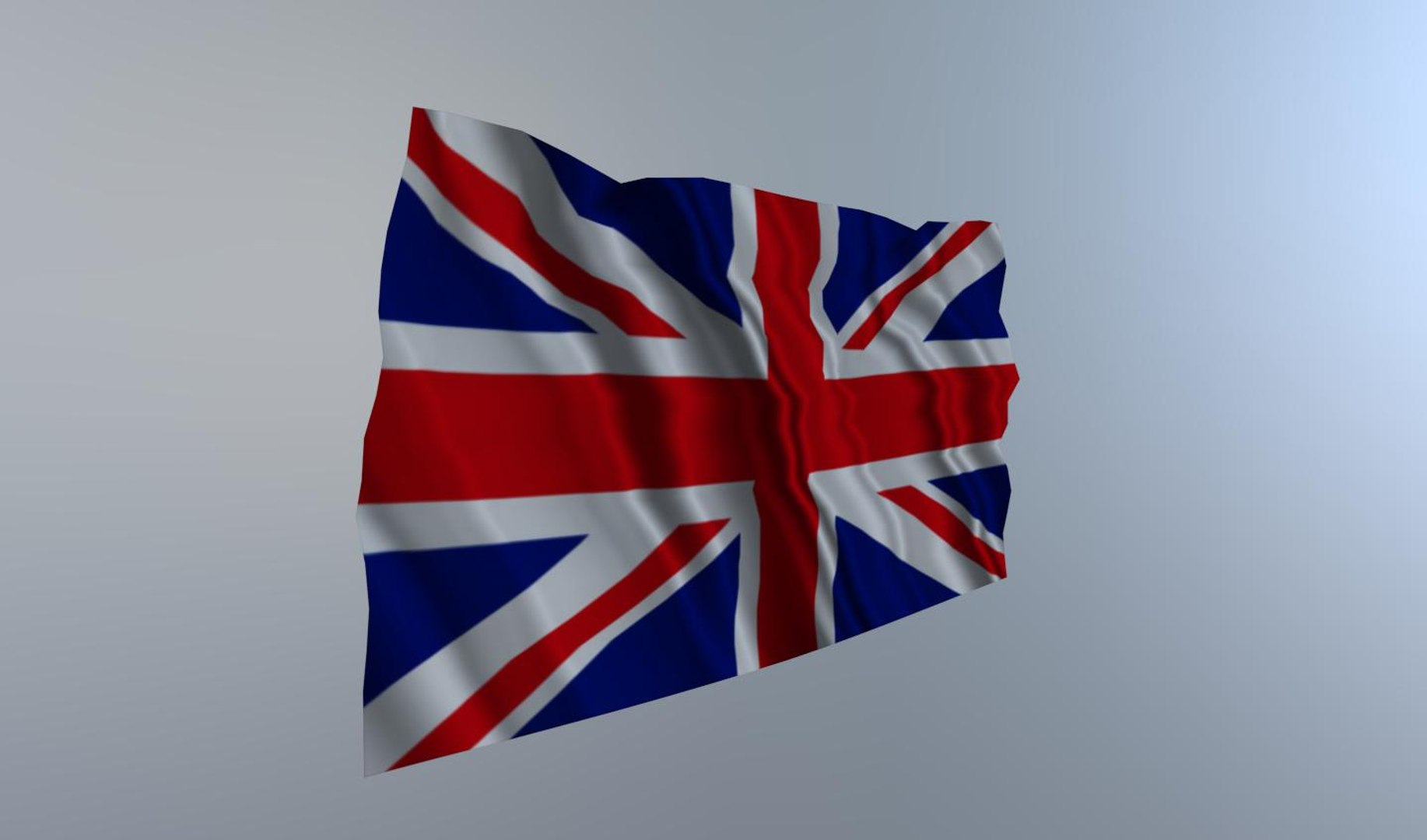3D Flag United Kingdom - TurboSquid 1239773