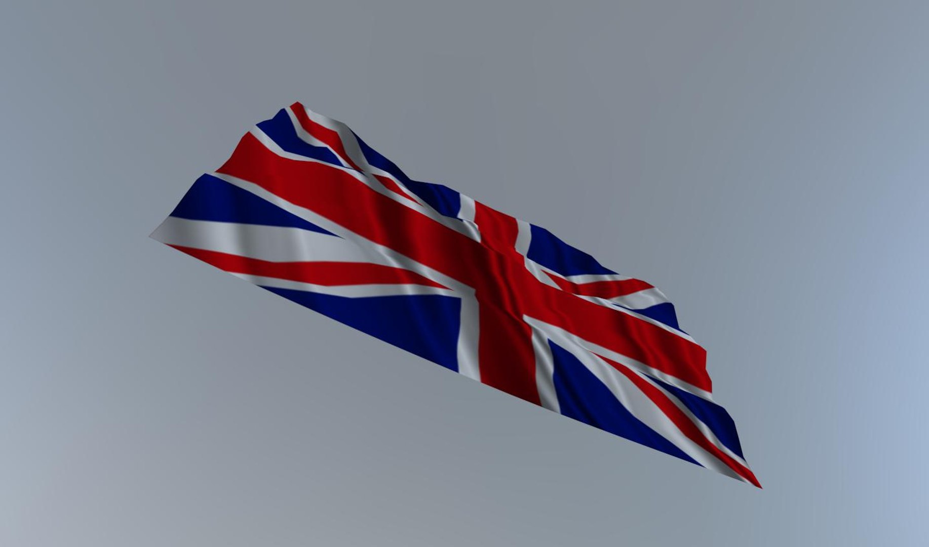 3D Flag United Kingdom - TurboSquid 1239773