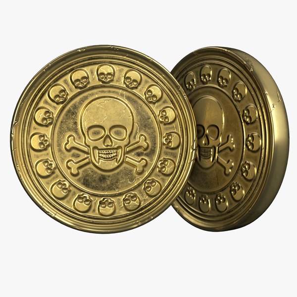 Piratenmünze 3D-Modell 3D-Modell - TurboSquid 2116429