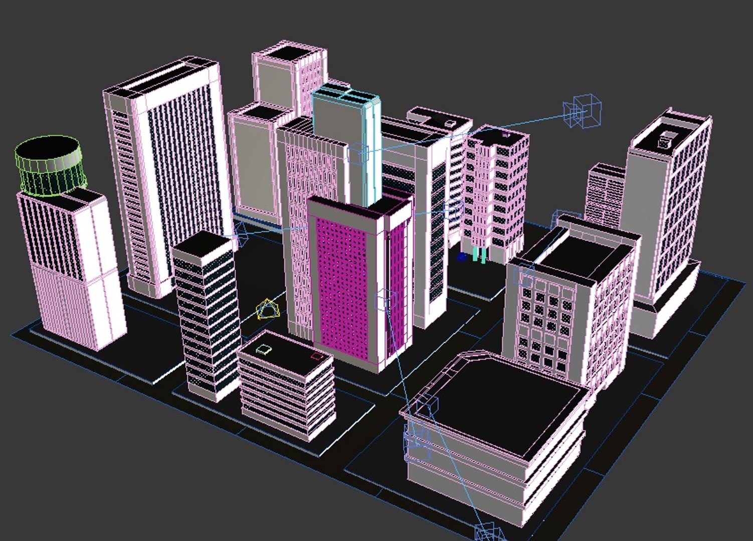 3d City Block