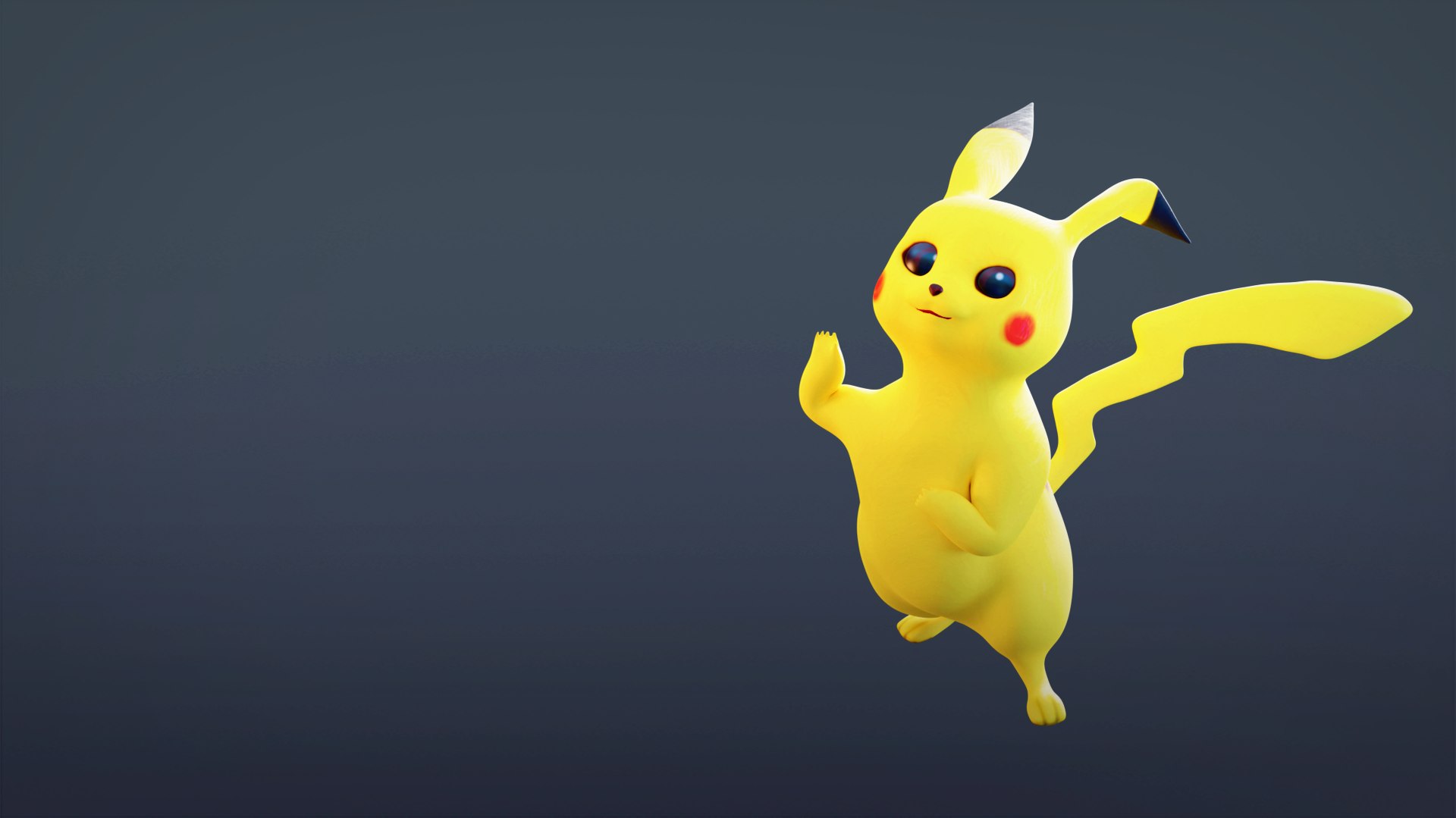 Pikachu - Pokemon Rigged 3d-model For Blender Low-poly 3D Model 3D ...