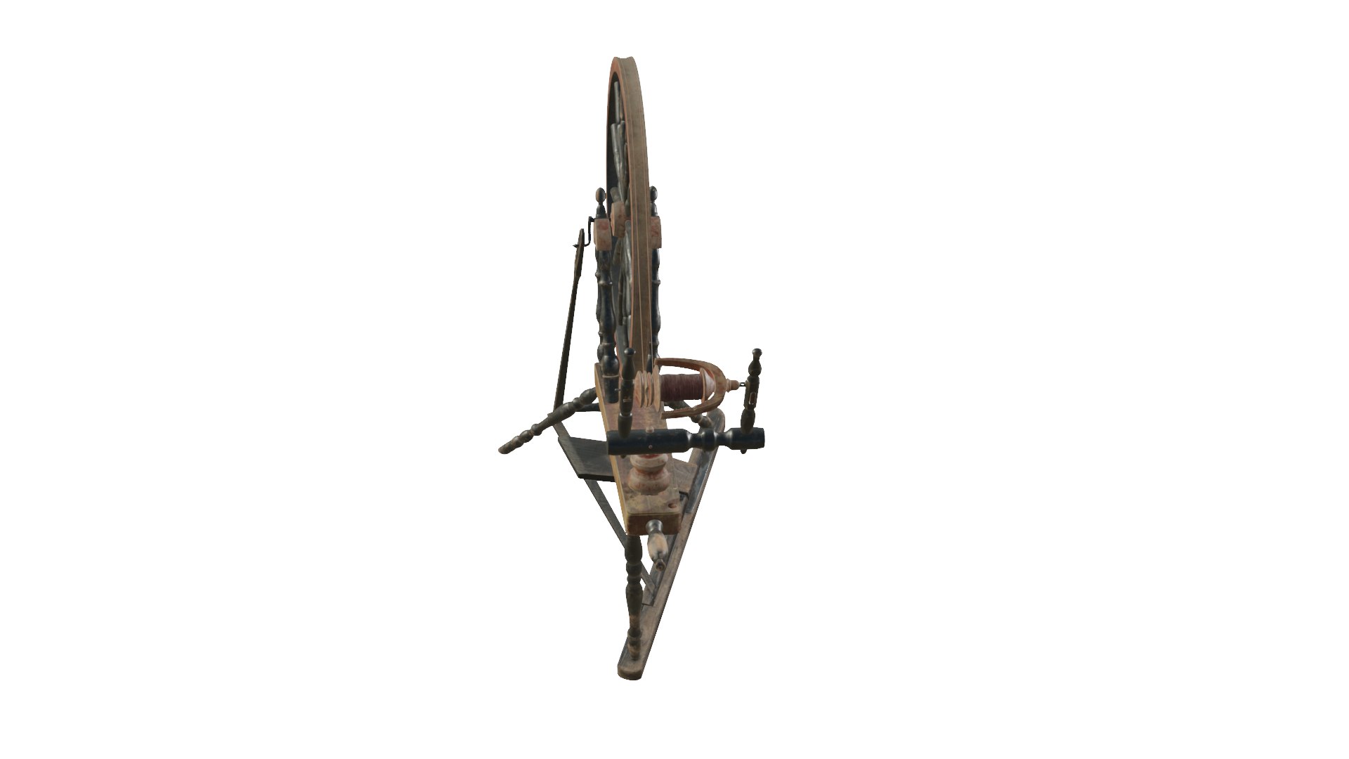 Spinning Wheel 3D Model - TurboSquid 2141958