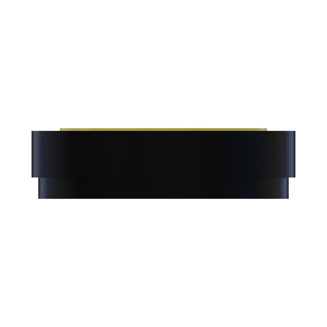 3D Yellow Button Model - TurboSquid 2127681