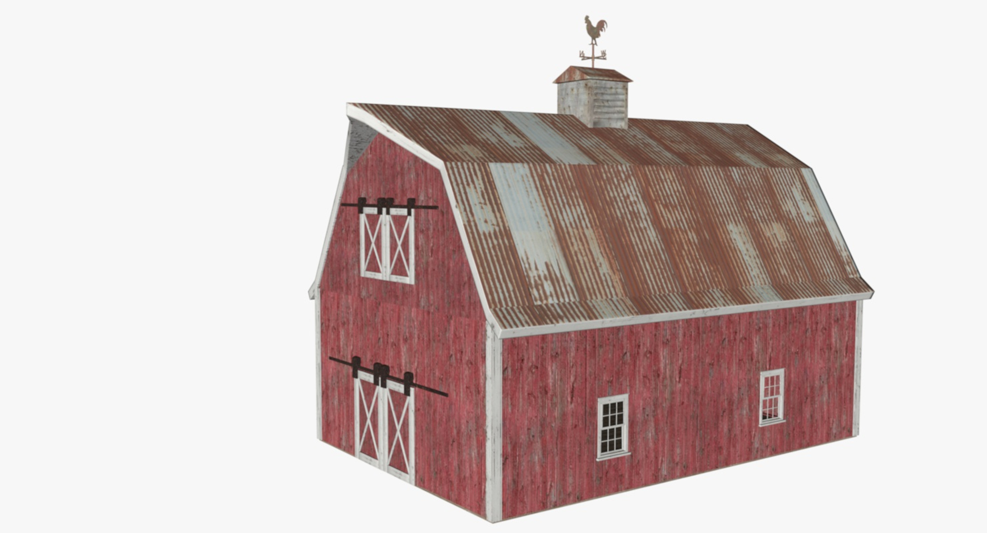 Old Red Barn 3ds