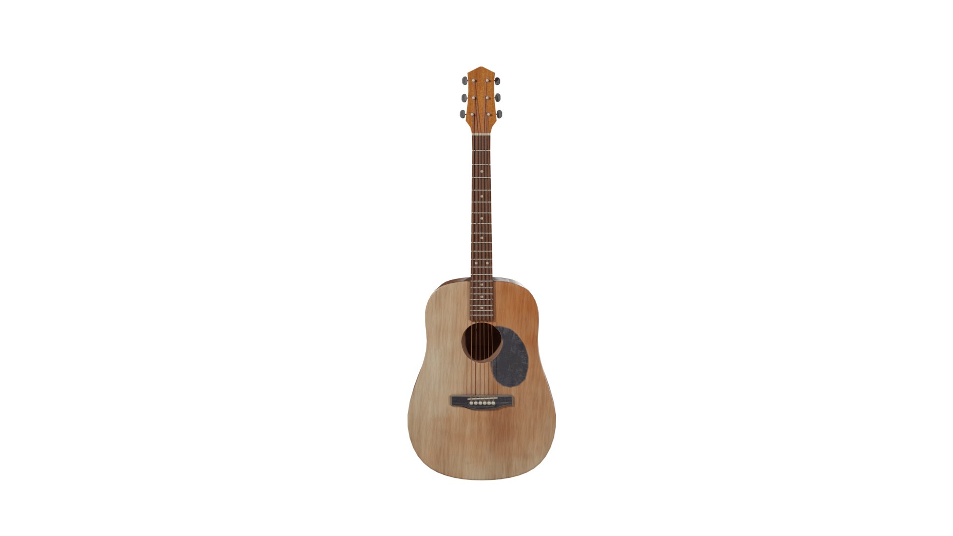 3D Guitar Model - TurboSquid 1968316
