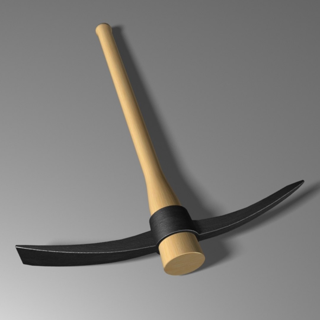 Pickaxe 3d Max