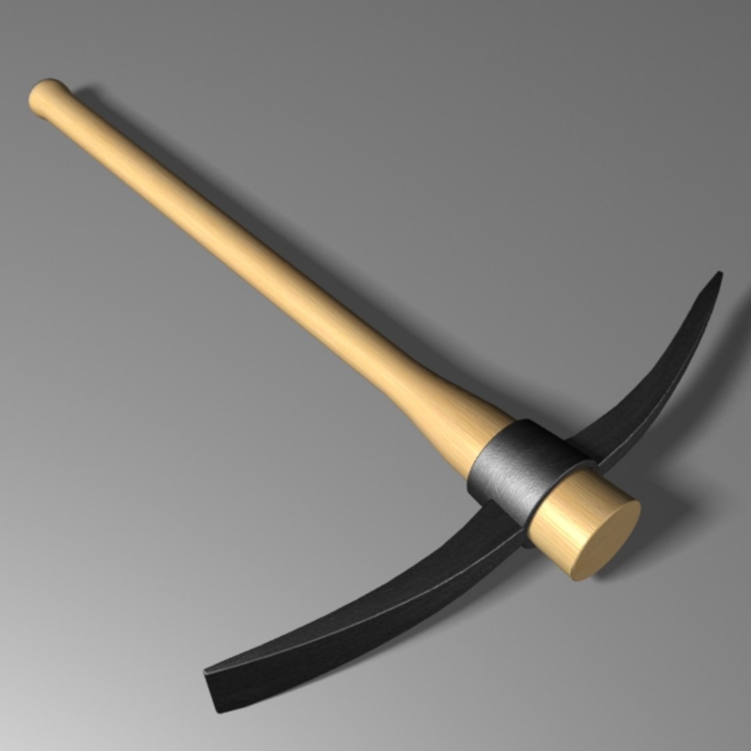 Pickaxe 3d Max