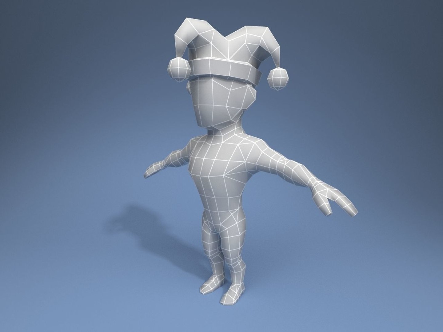 Medieval Character Jester 04 3D Model - TurboSquid 1193467