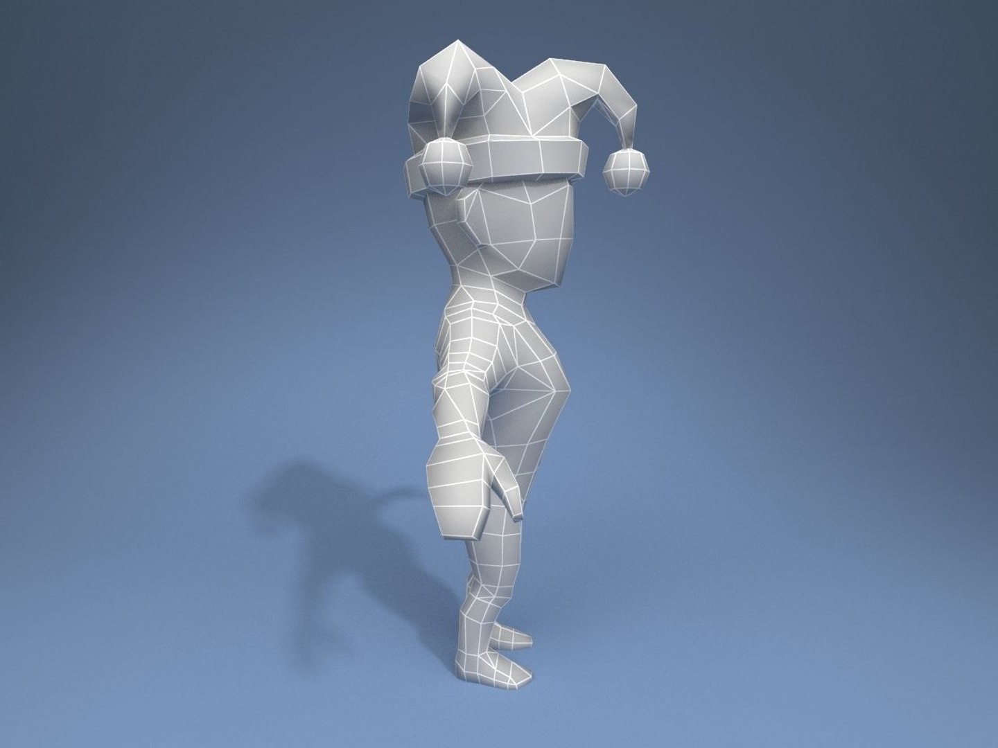 Medieval Character Jester 04 3D Model - TurboSquid 1193467