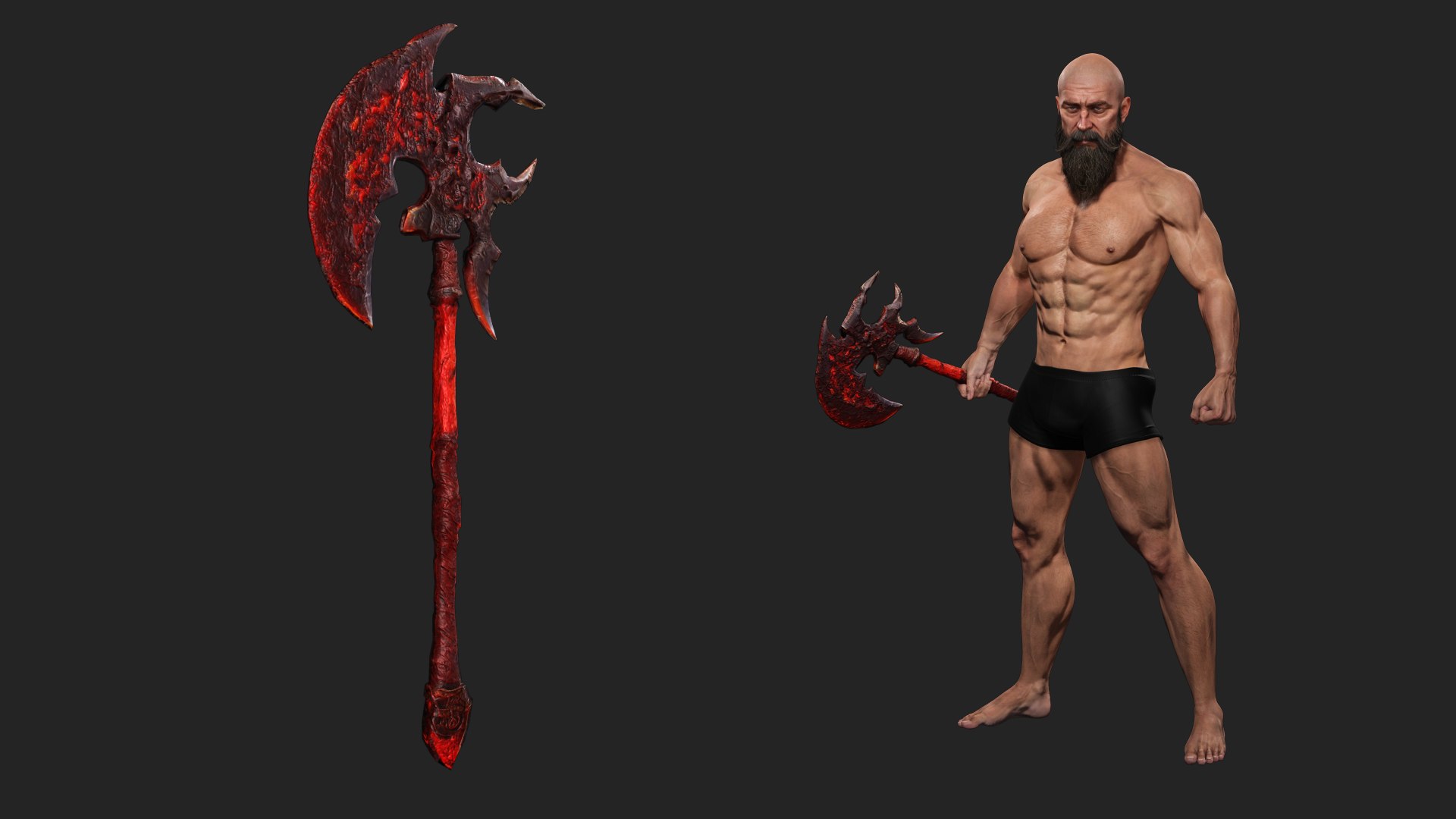 3D 13 Fantasy Demon Weapons - TurboSquid 2354946