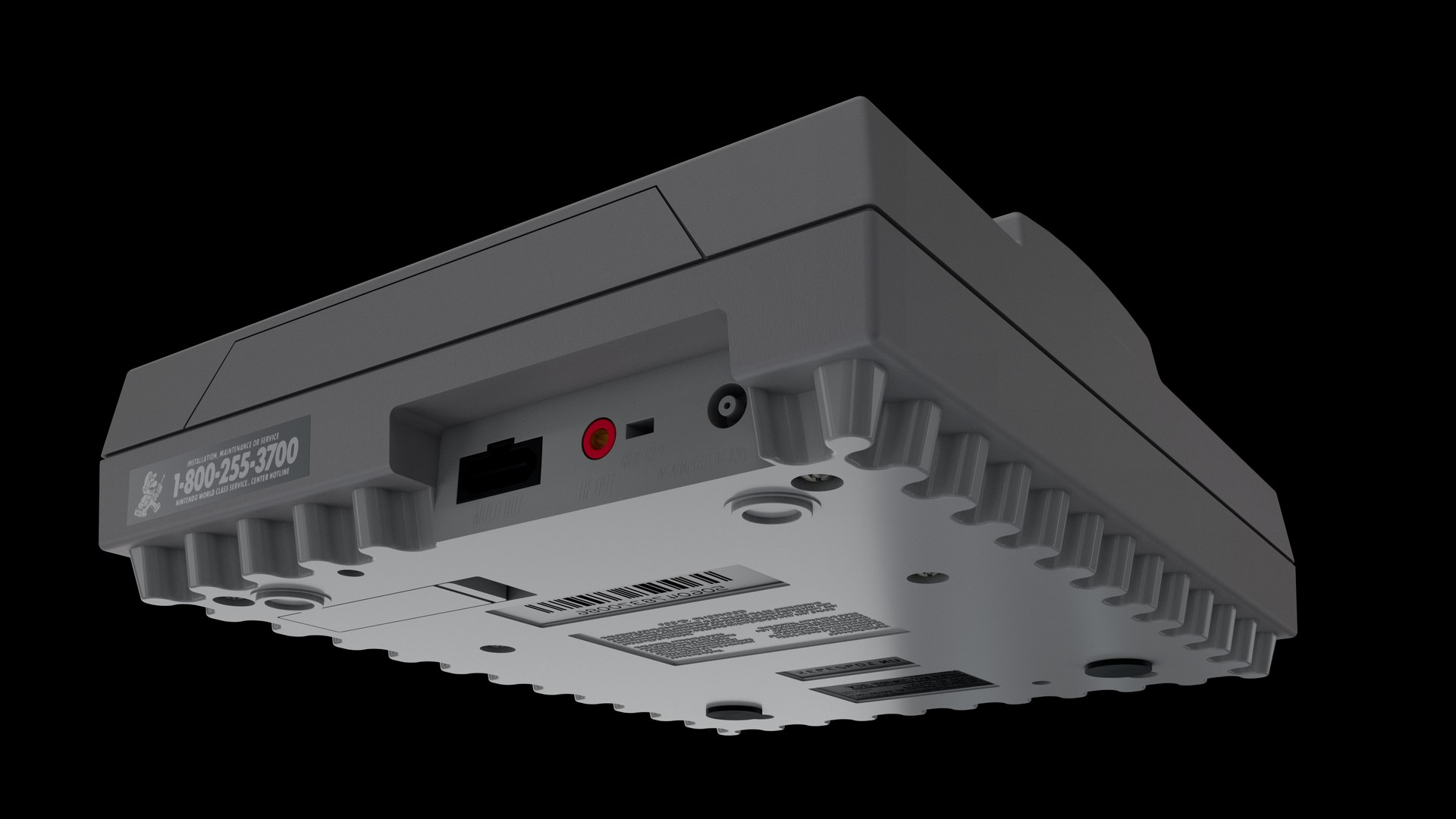 Retro Console 3D model - TurboSquid 2014978