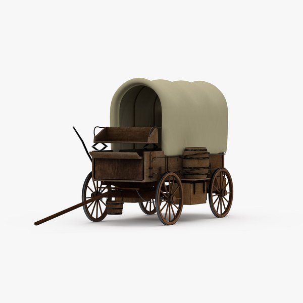 Covered Wagon 3D Models for Download | TurboSquid