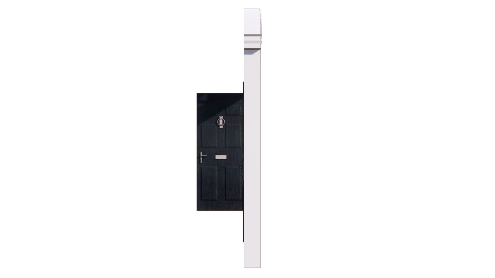 3D Model Townhouse Exterior Door - TurboSquid 2081460