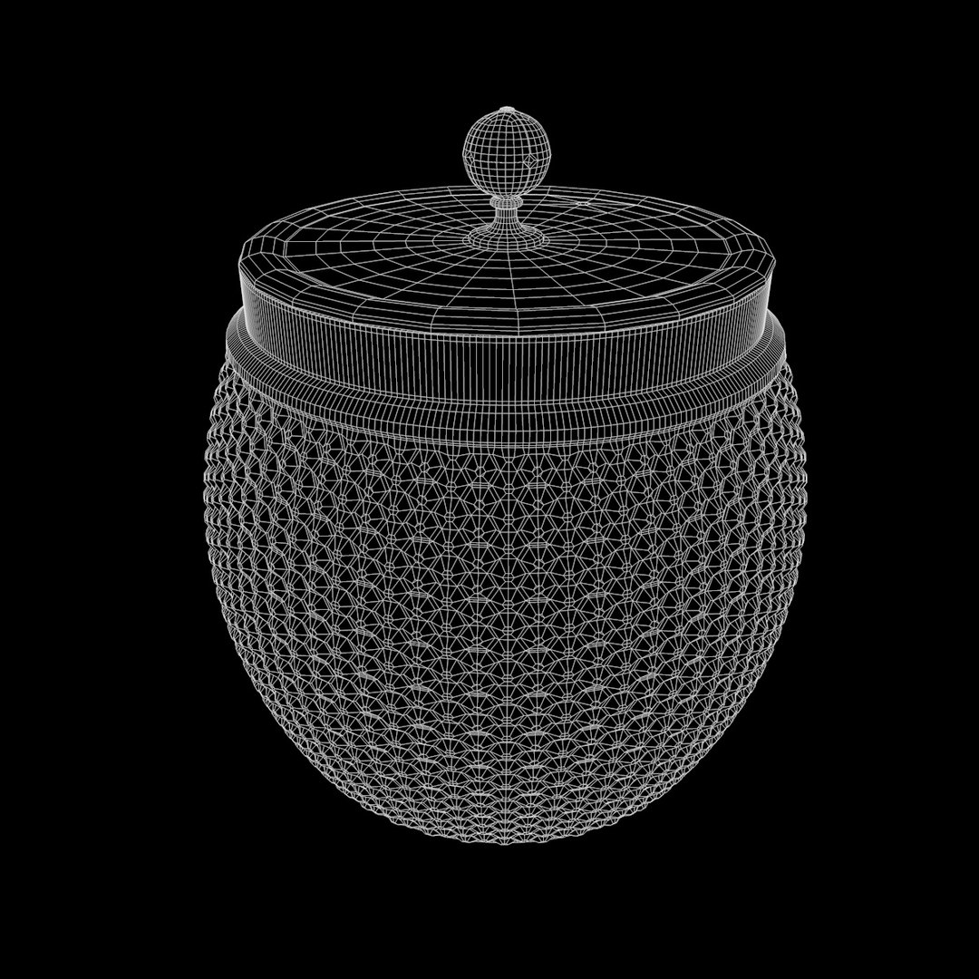 Pot Container 3d Model